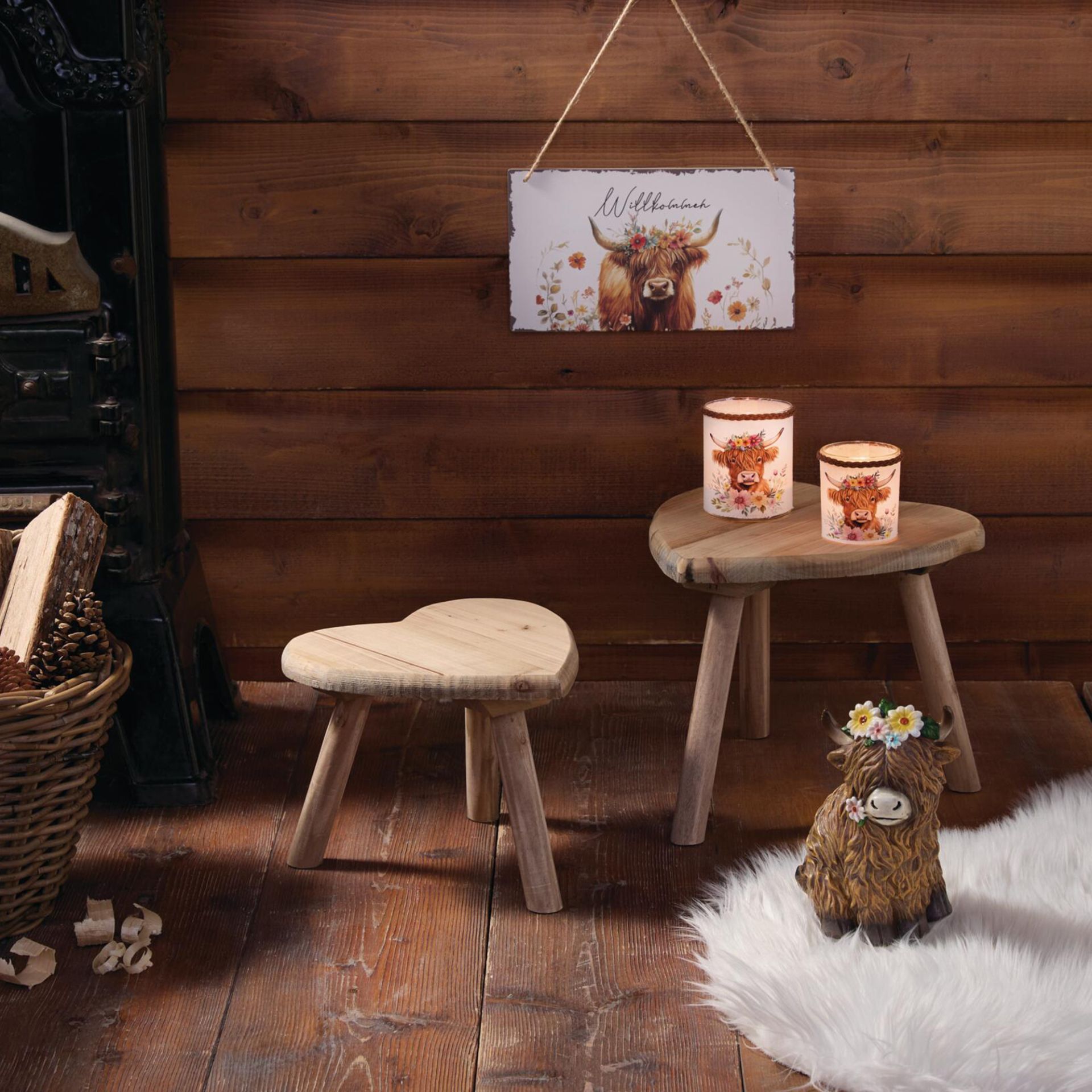 Mouton câlin "Magda" | Dans la boutique en ligne de Frank Flechtwaren